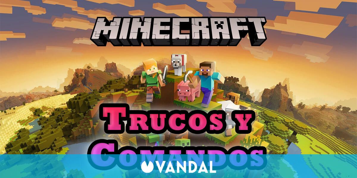 TODOS los trucos y comandos de Minecraft: Oro, materiales, objetos (2021)