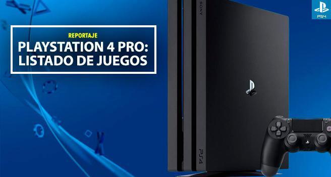 Listado de juegos compatibles con PS4 Pro y sus mejoras gráficas