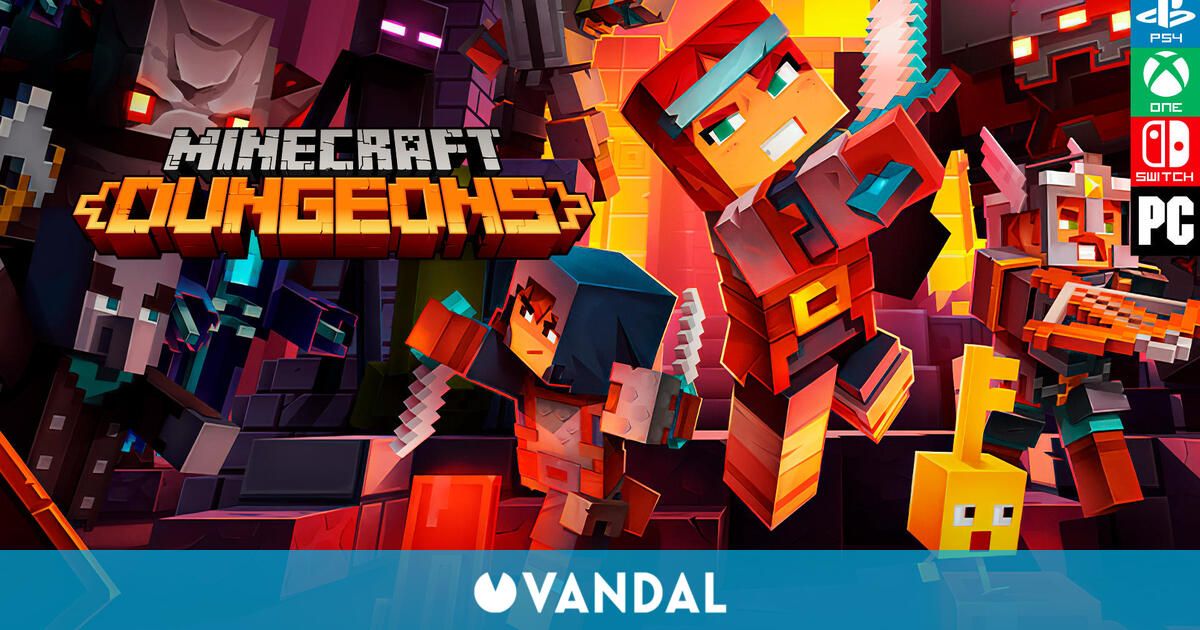 Impresiones Minecraft Dungeons : Un simpático Diablo en un mundo de ...