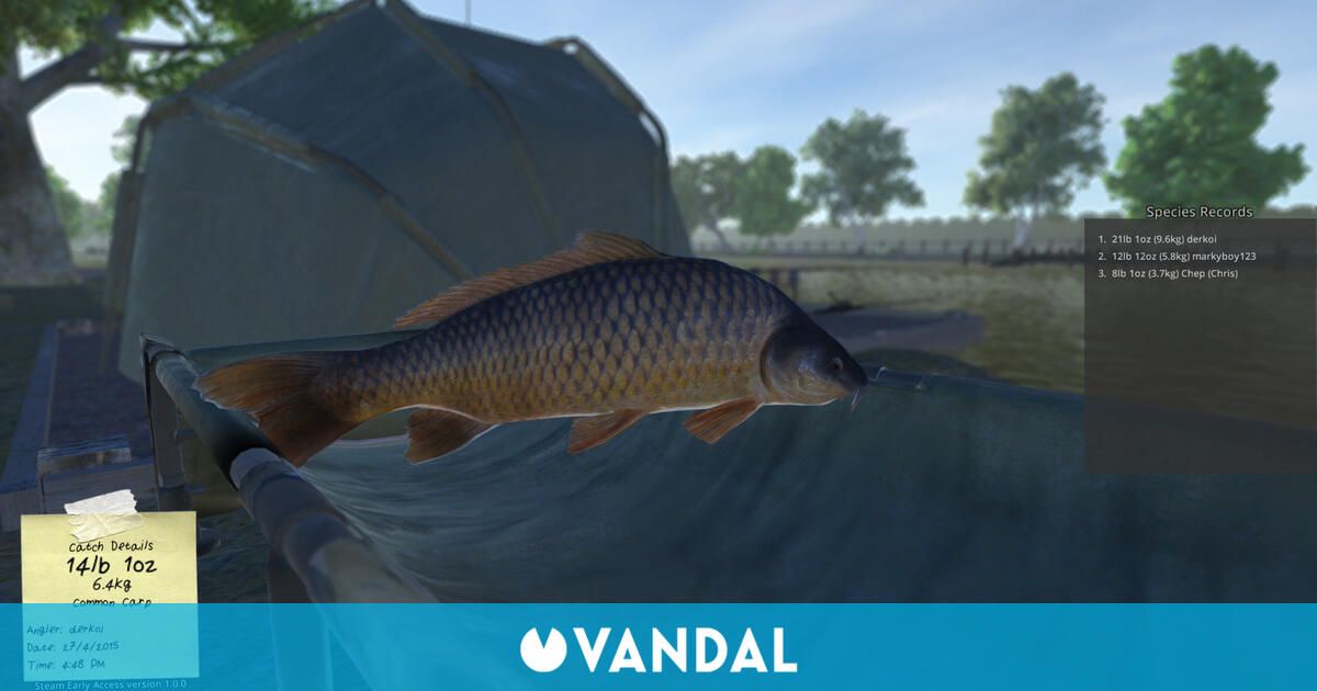 Carp Fishing Simulator - Videojuego (PC) - Vandal