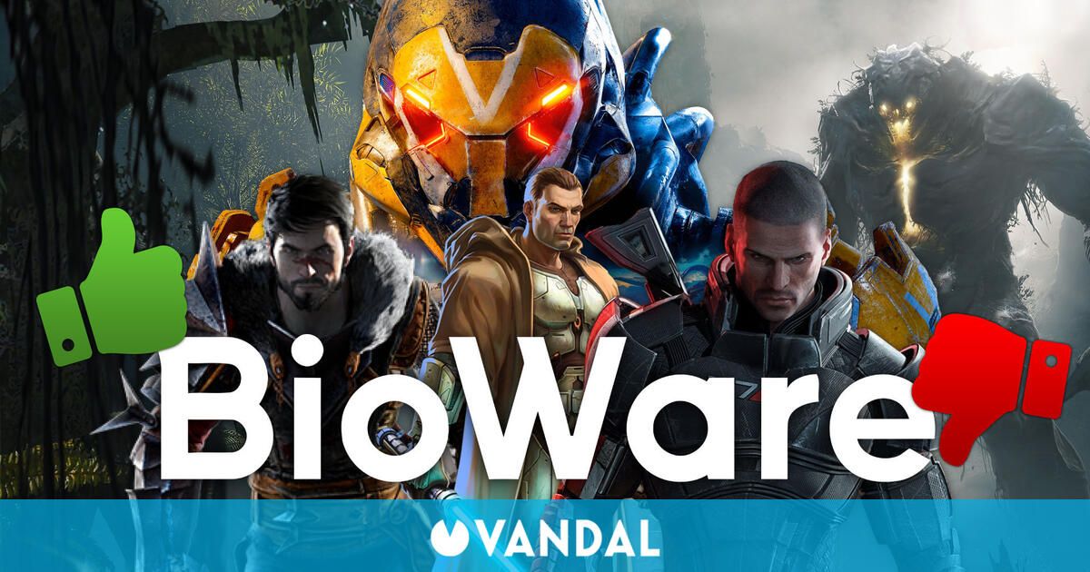 Los juegos de BioWare mejor y peor valorados por la crítica - Vandal
