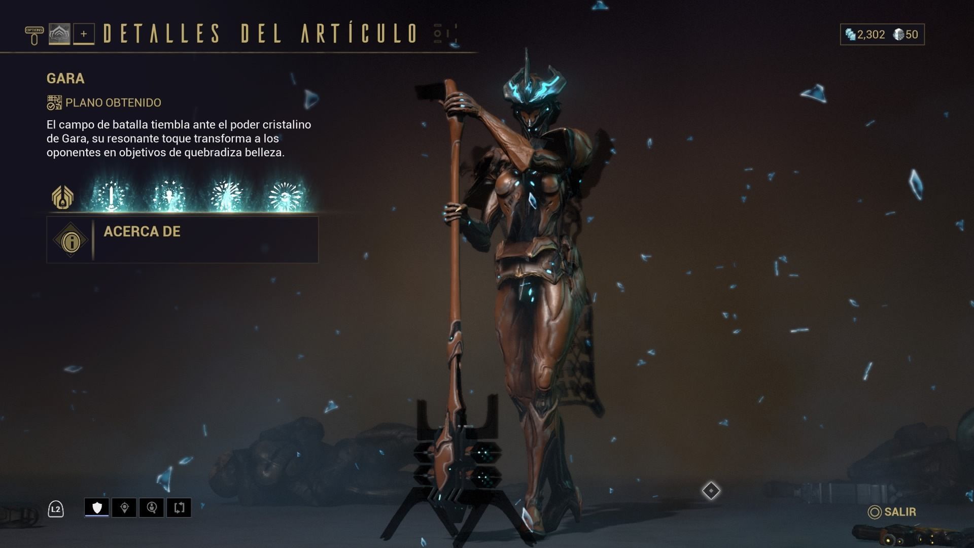 Warframe Gara: cómo conseguirlo, planos, requisitos y estadísticas