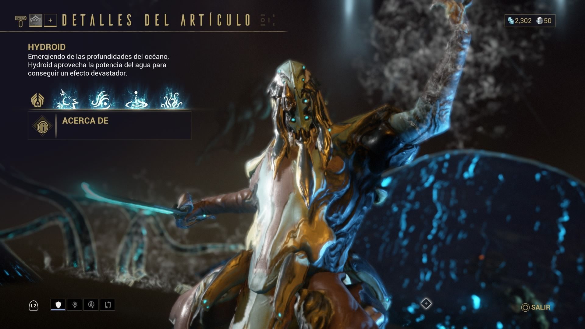 Warframe Hydroid: cómo conseguirlo, planos, requisitos y estadísticas