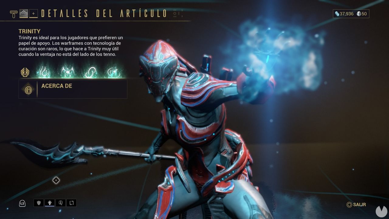 Warframe Trinity: cómo conseguirlo, planos, requisitos y estadísticas
