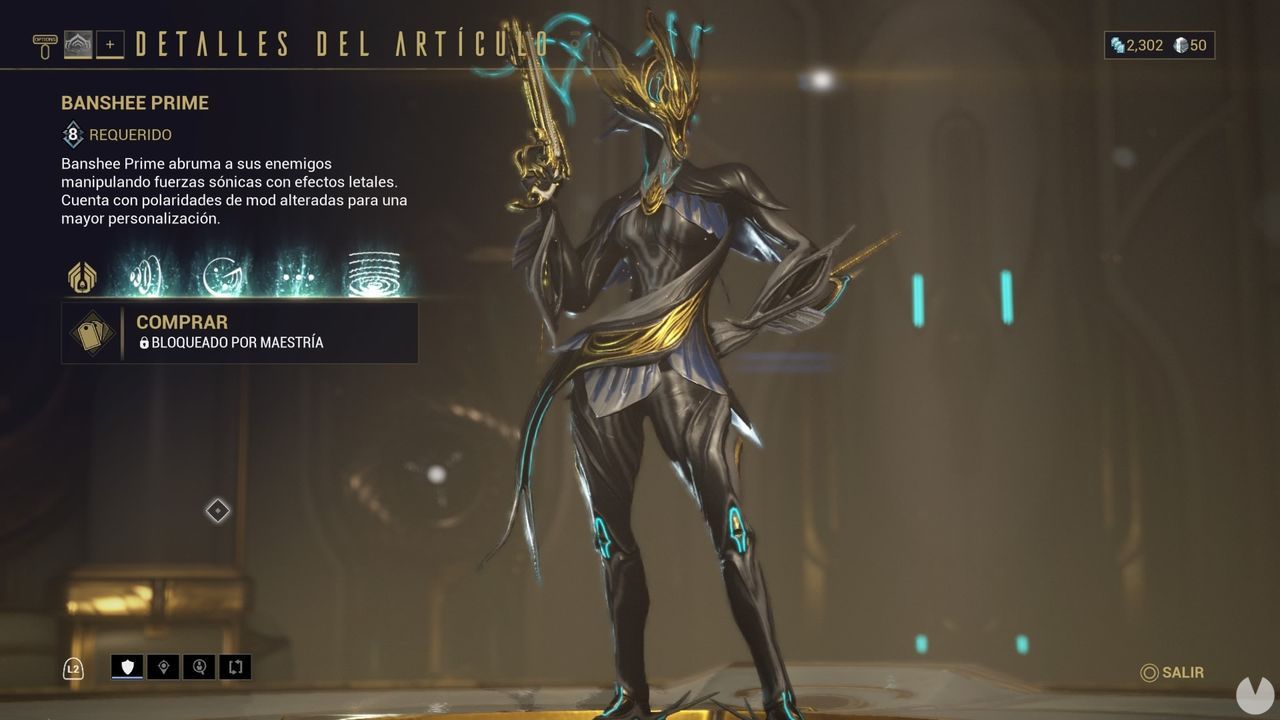 Warframe Banshee Prime: cómo conseguirlo, planos, requisitos y estadísticas