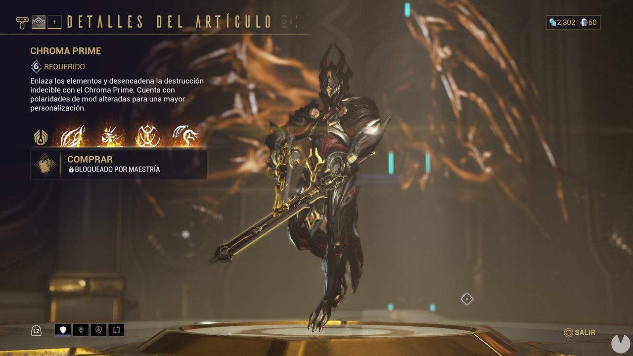 Warframe Chroma Prime: cómo conseguirlo, planos, requisitos y estadísticas