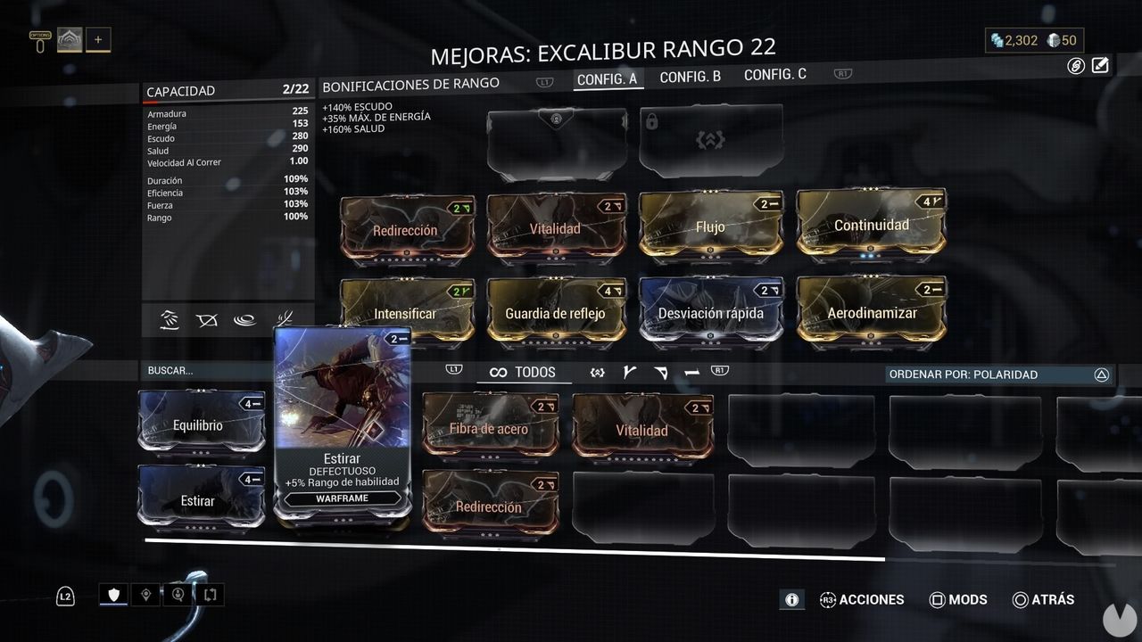 Warframe: Cómo funcionan los Mods y se instalan correctamente - Consejos