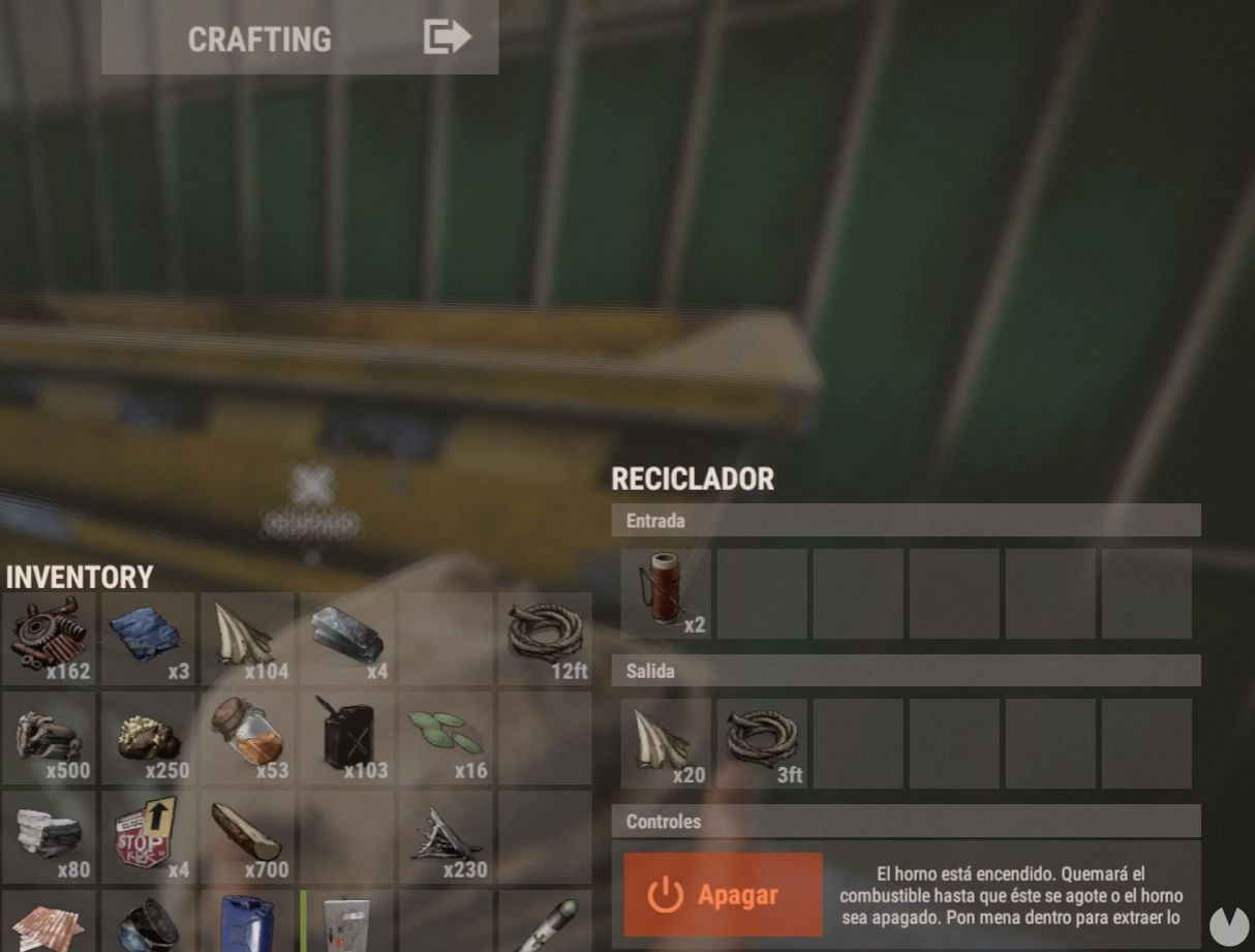 Rust: Cómo reciclar objetos y localizaciones del reciclador