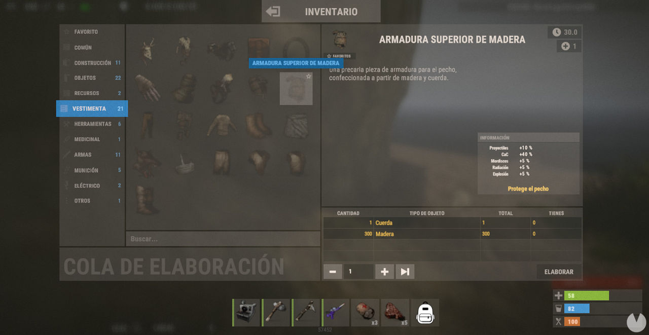 Rust: TODA la ropa, armaduras, trajes y cómo conseguirlos
