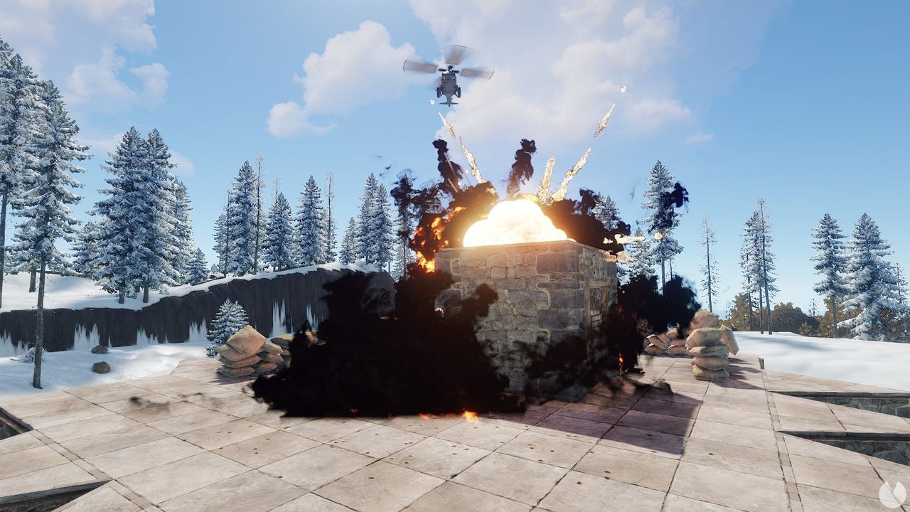 Rust: Cómo destruir el helicóptero de patrulla y recompensas de botín