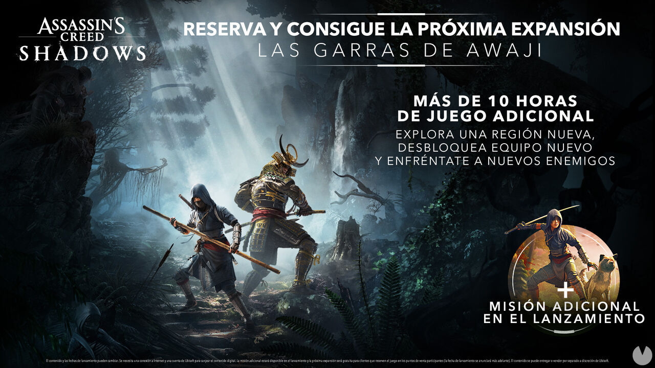 Todas las ediciones de Assassin's Creed Shadows: Diferencias, contenido y precio en España - Vandal