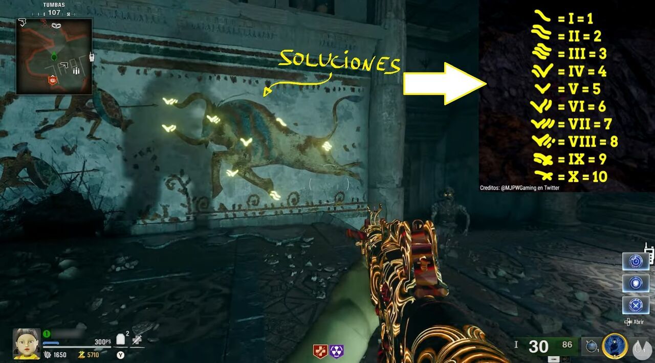Guía del easter egg de The Tomb en CoD Black Ops 6 Zombis: Todos los pasos