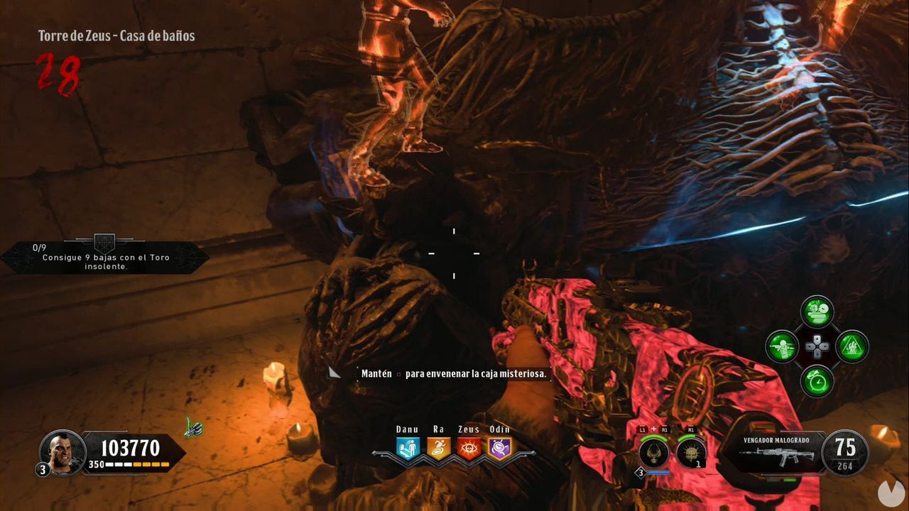 Easter egg de IX en CoD Black Ops 4 Zombies: paso a paso