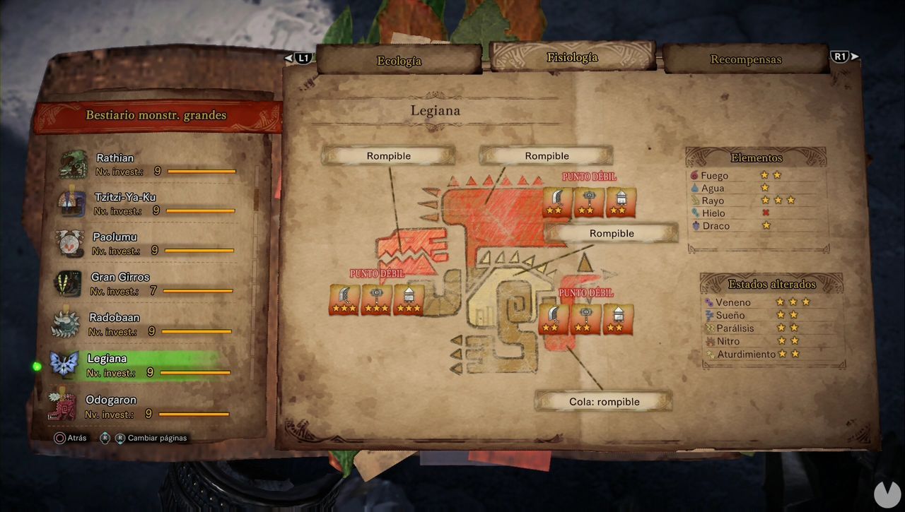 Legiana en Monster Hunter World: cómo cazarlo y recompensas