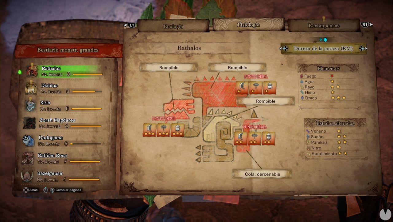 Rathalos en Monster Hunter World: cómo cazarlo y recompensas