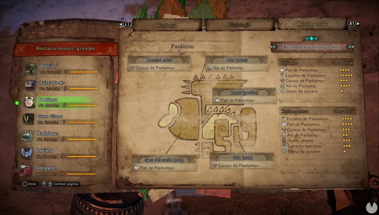 Paolomu en Monster Hunter World: cómo cazarlo y recompensas