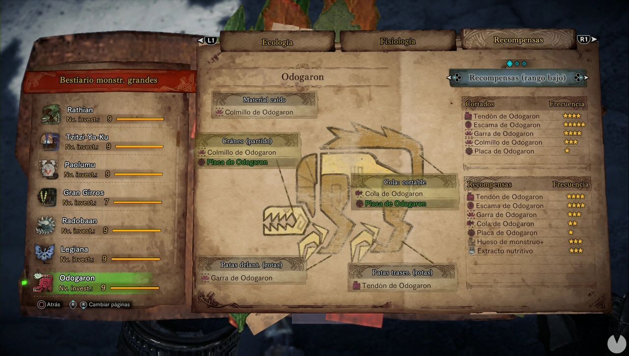 Odogaron en Monster Hunter World: cómo cazarlo y recompensas