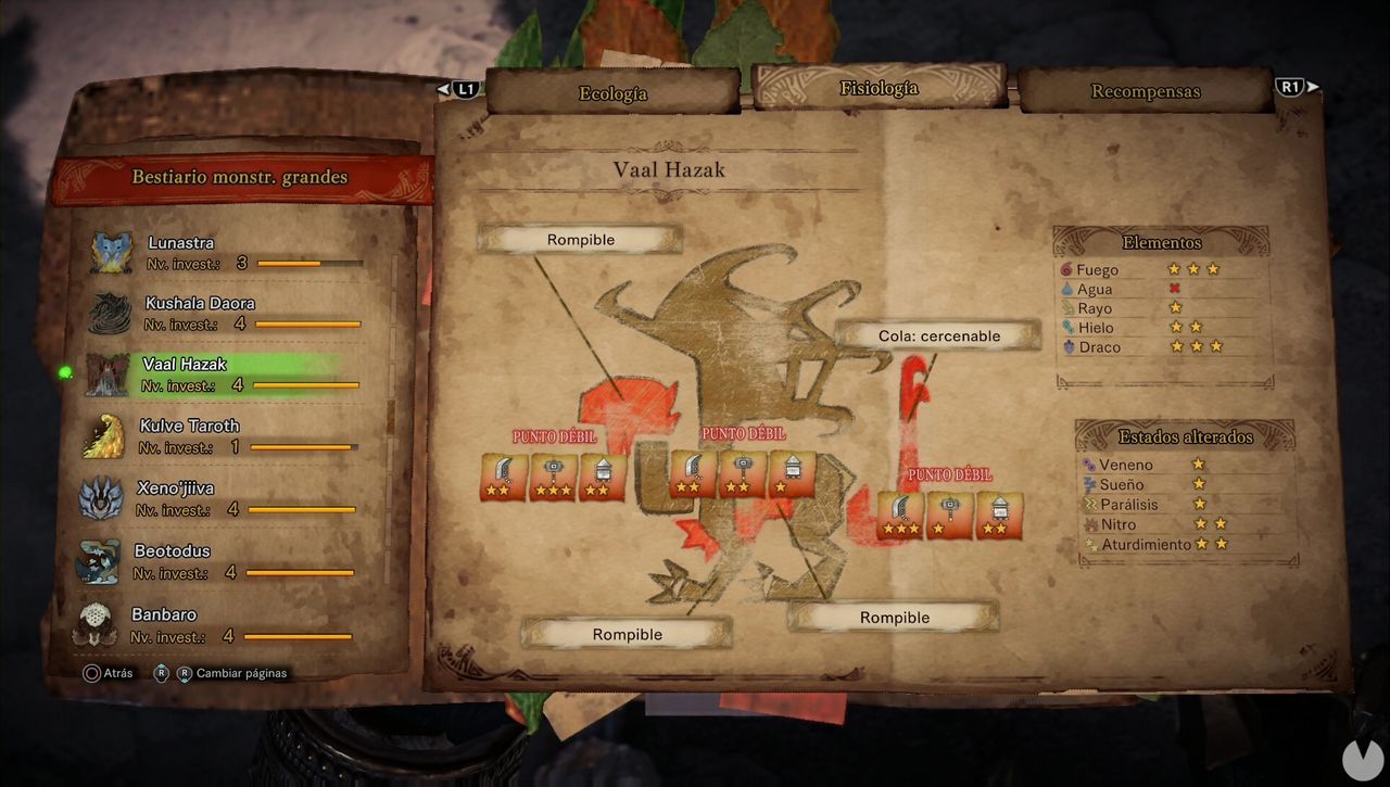 Vaal Hazak en Monster Hunter World: cómo cazarlo y recompensas