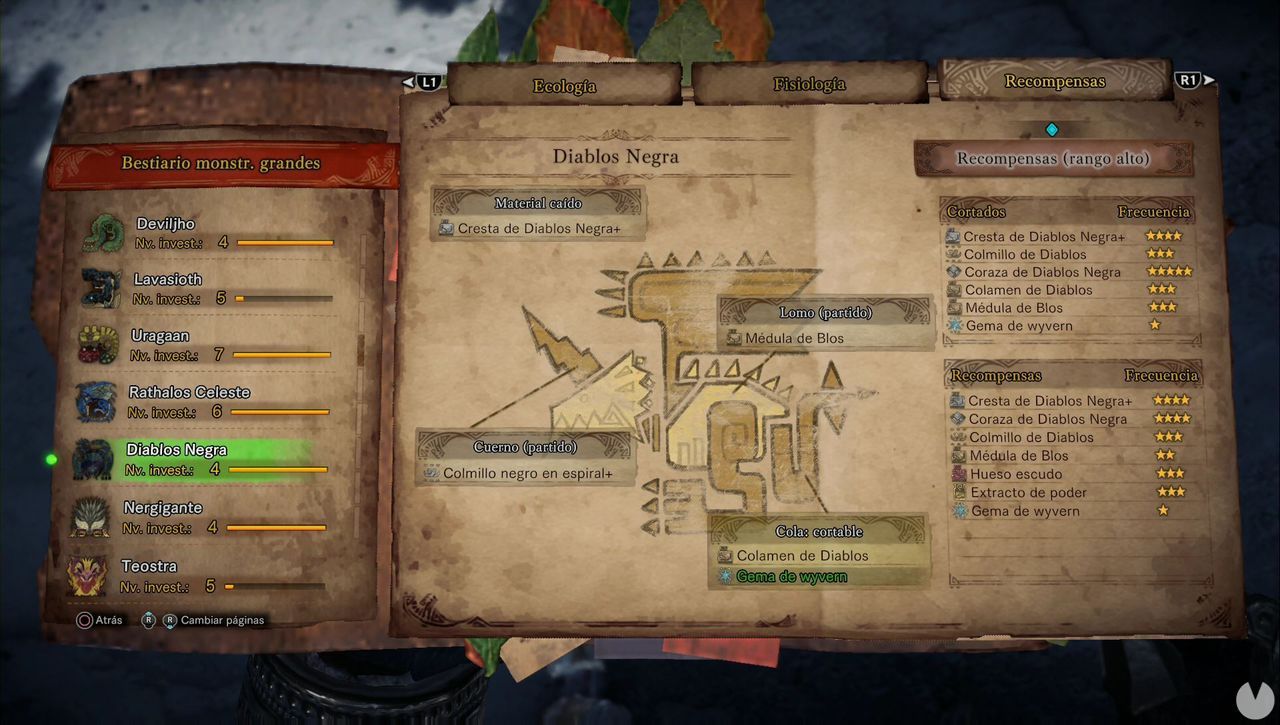 Diablos Negra en Monster Hunter World: cómo cazarlo y recompensas