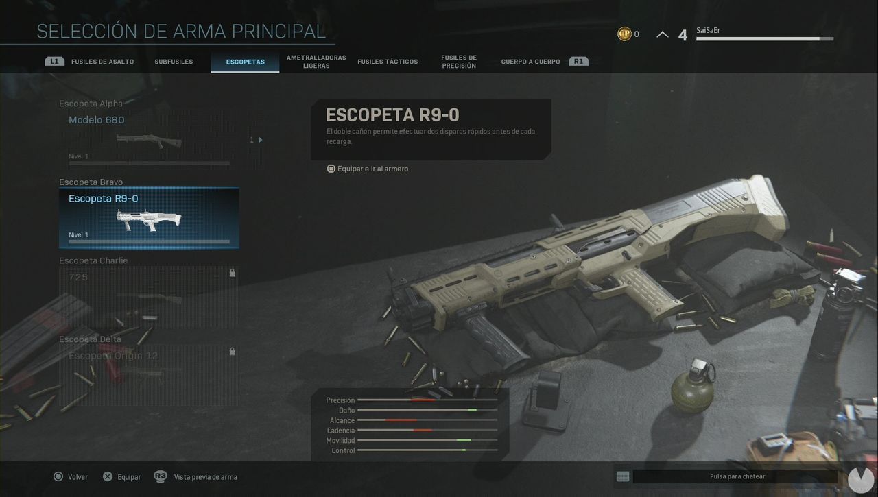 TODAS las armas y estadísticas de Call of Duty: Modern Warfare (2019)