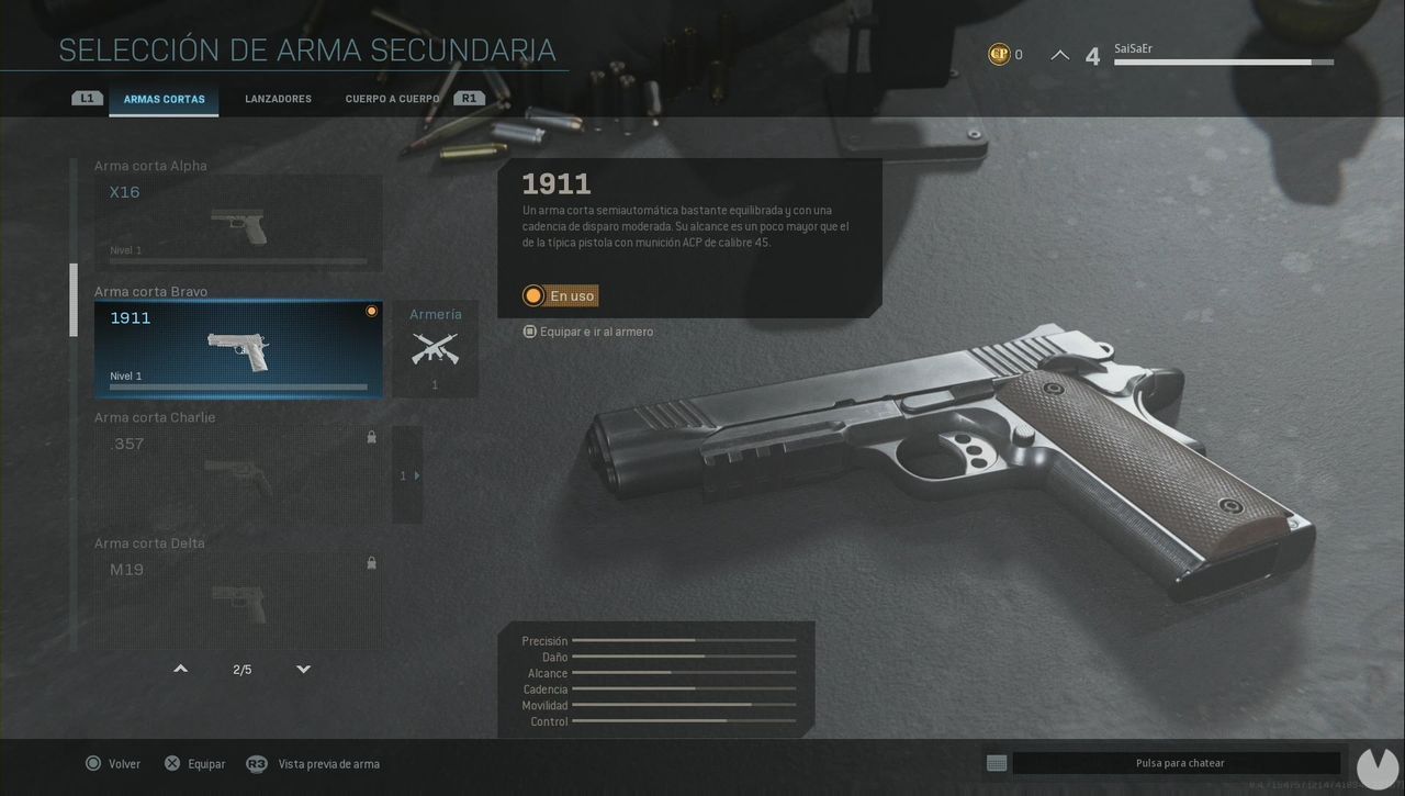 TODAS las armas y estadísticas de Call of Duty: Modern Warfare (2019)