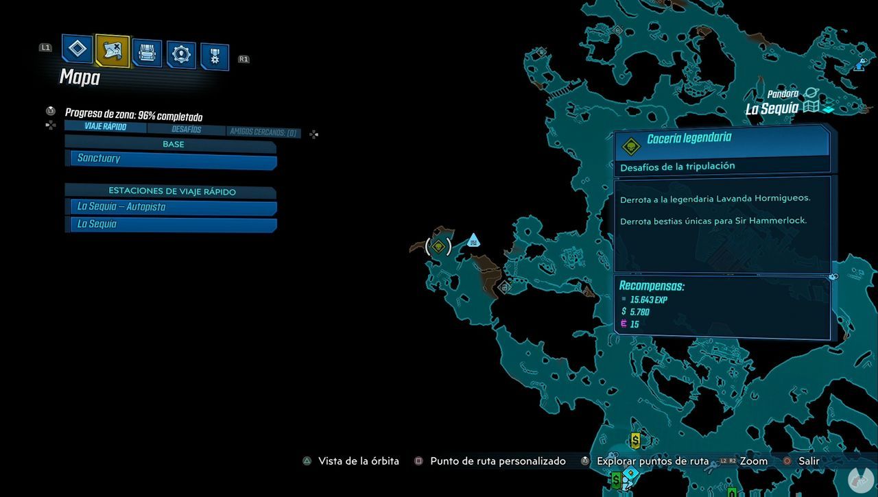 Borderlands 3: TODAS las cacerías legendarias - LOCALIZACIÓN