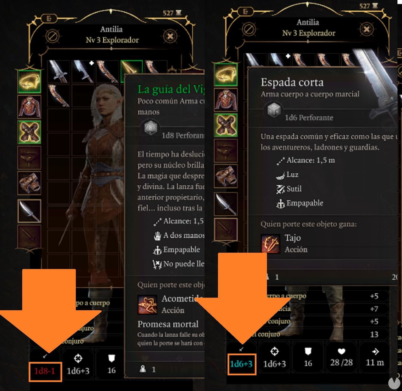 Baldurs Gate 3 Cómo Escoger Las Mejores Armas Y Armaduras Para Ti