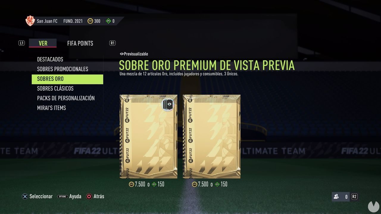 FIFA 22 | Recompensas de sobres, probabilidades y precios (FUT 22)