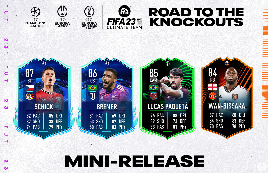 RTTK en FIFA 23: Todos los Road To The Knockouts, cuándo salen y qué son