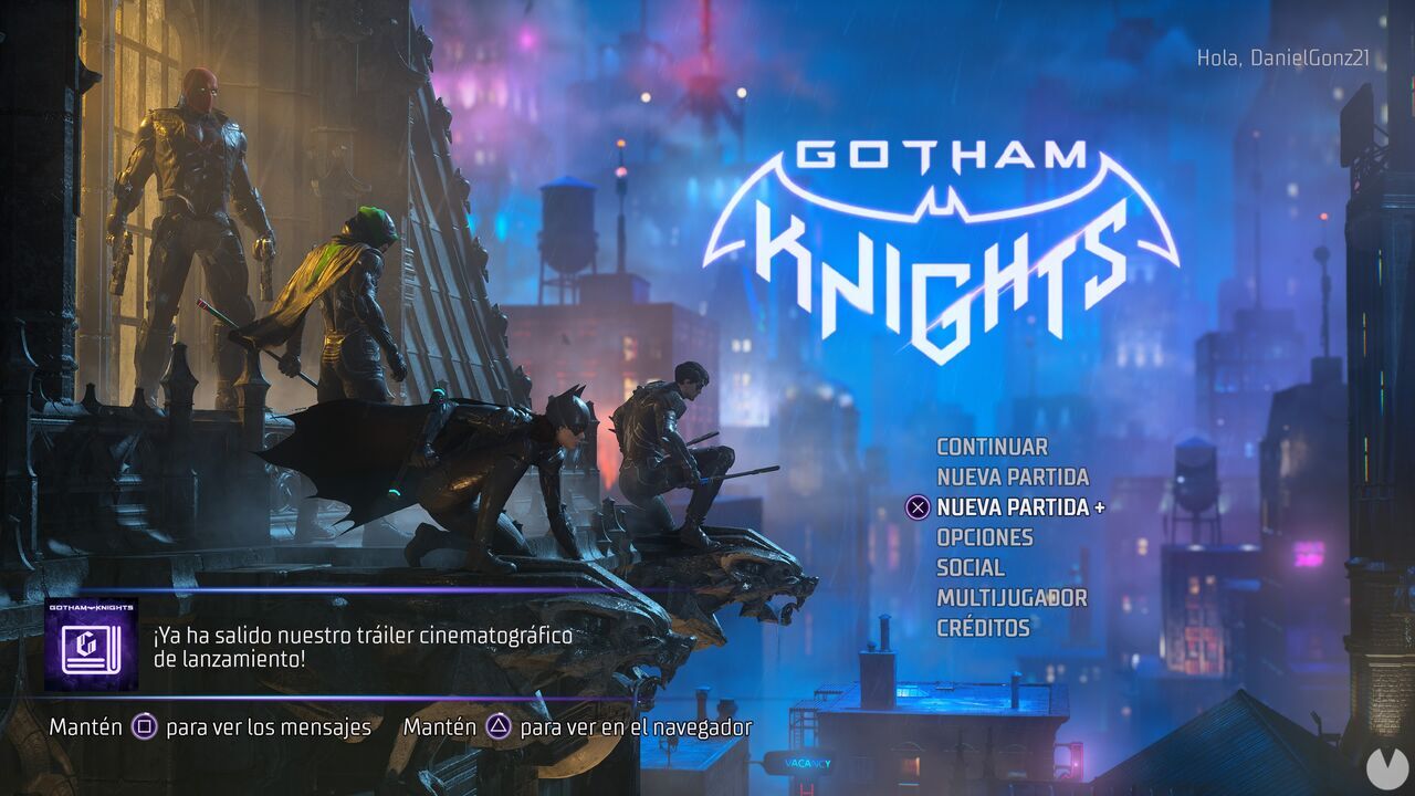 Nueva partida + en Gotham Knights: ¿Cómo funciona y qué conservas?