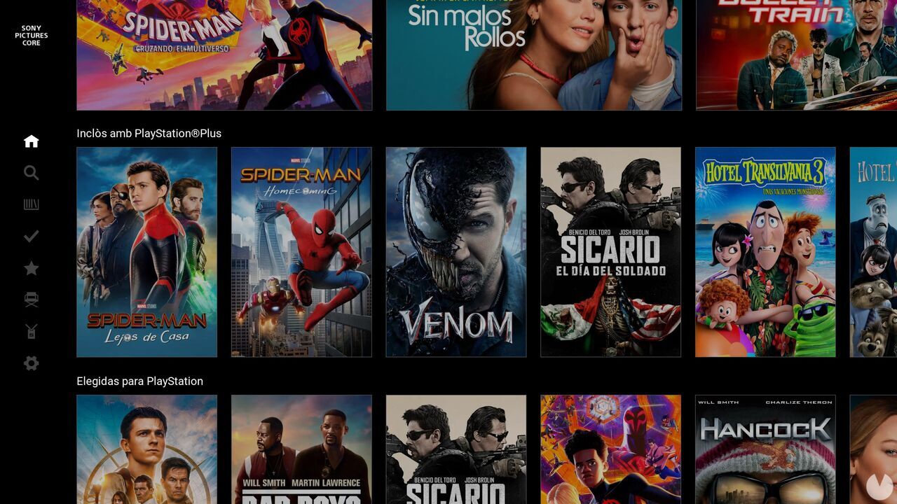 This is how Sony Pictures Core works, the PlayStation app with 2000 ...