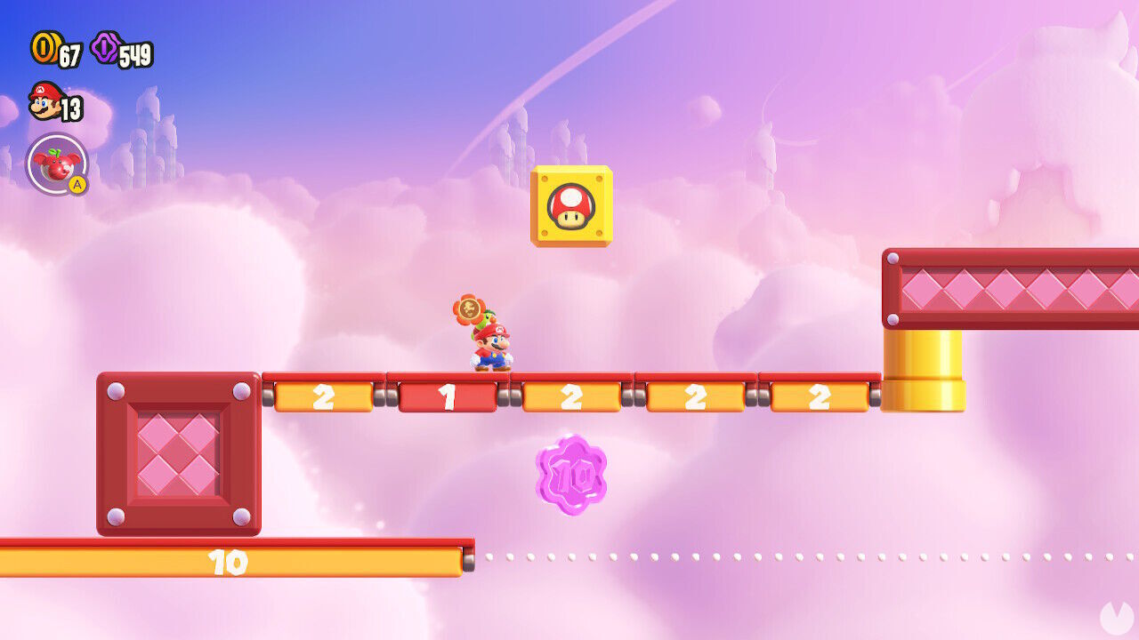 Caídas por descontado al 100% en Super Mario Bros. Wonder: Todos los ...