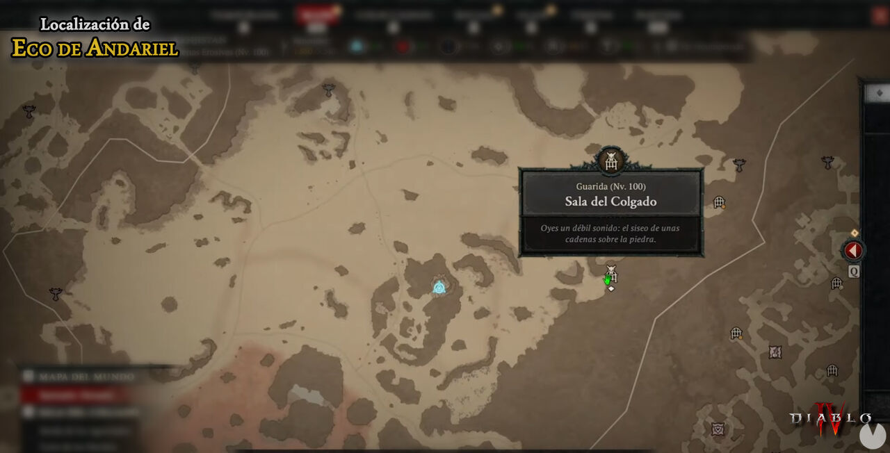 Eco de Andariel en Diablo 4: Cómo invocar al jefe y recompensas