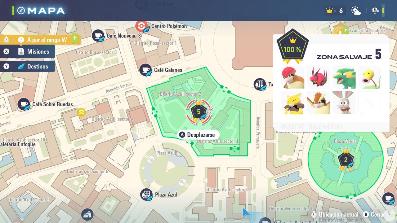 Zonas salvajes de Leyendas Pokémon Z-A: Localizaciones y Pokémon para ...