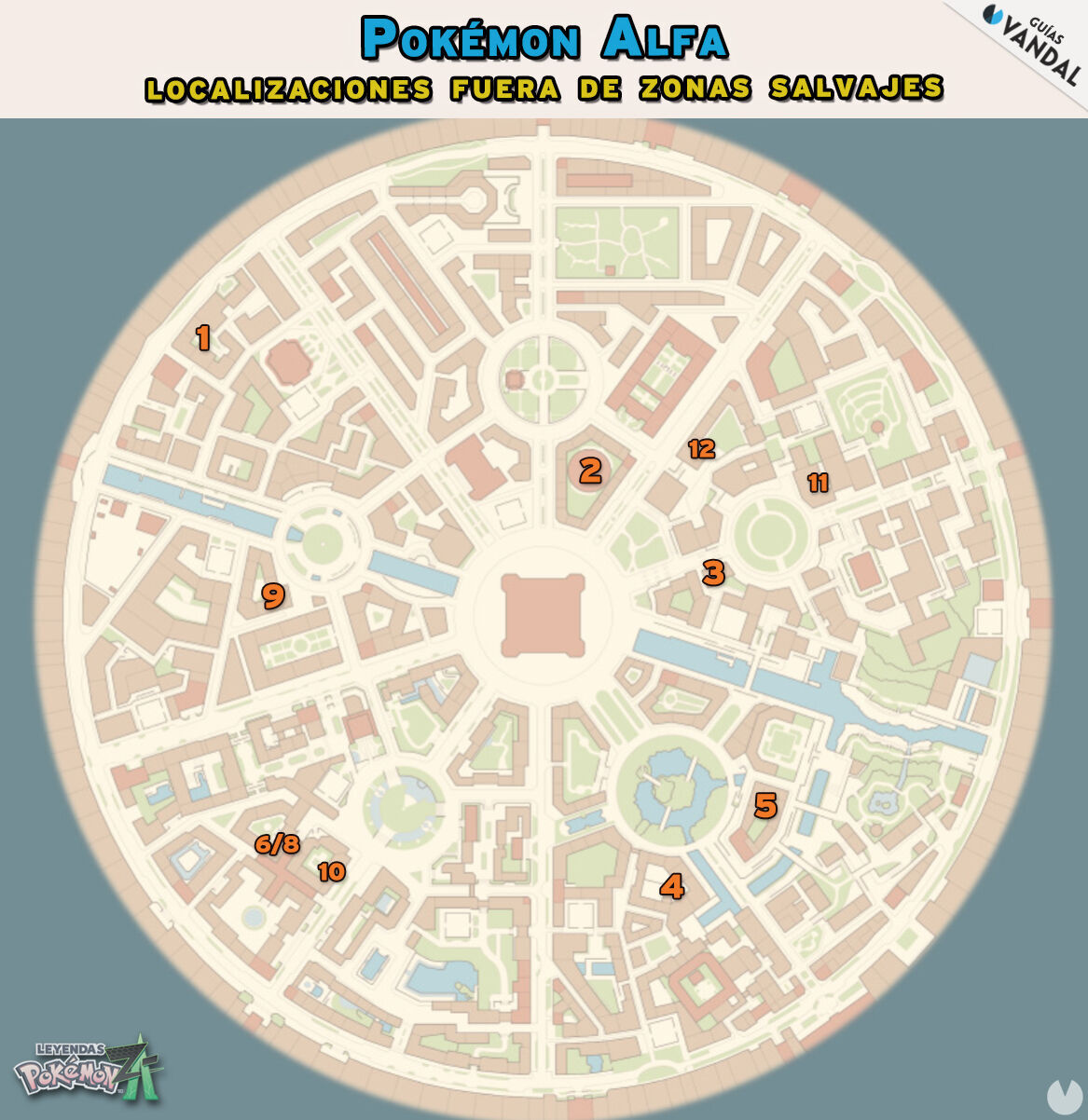Todos los Pokémon Alfa en Leyendas Pokémon Z-A: Localización y cómo ...