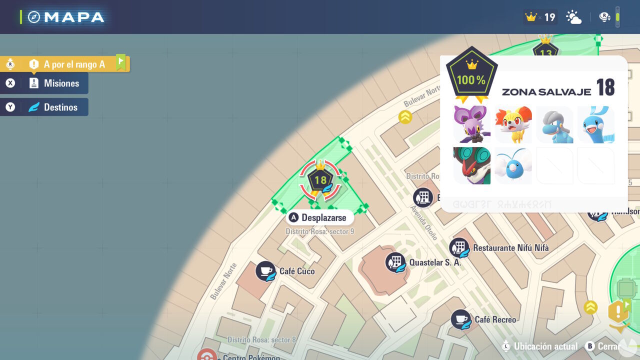 Zonas salvajes de Leyendas Pokémon Z-A: Localizaciones y Pokémon para ...