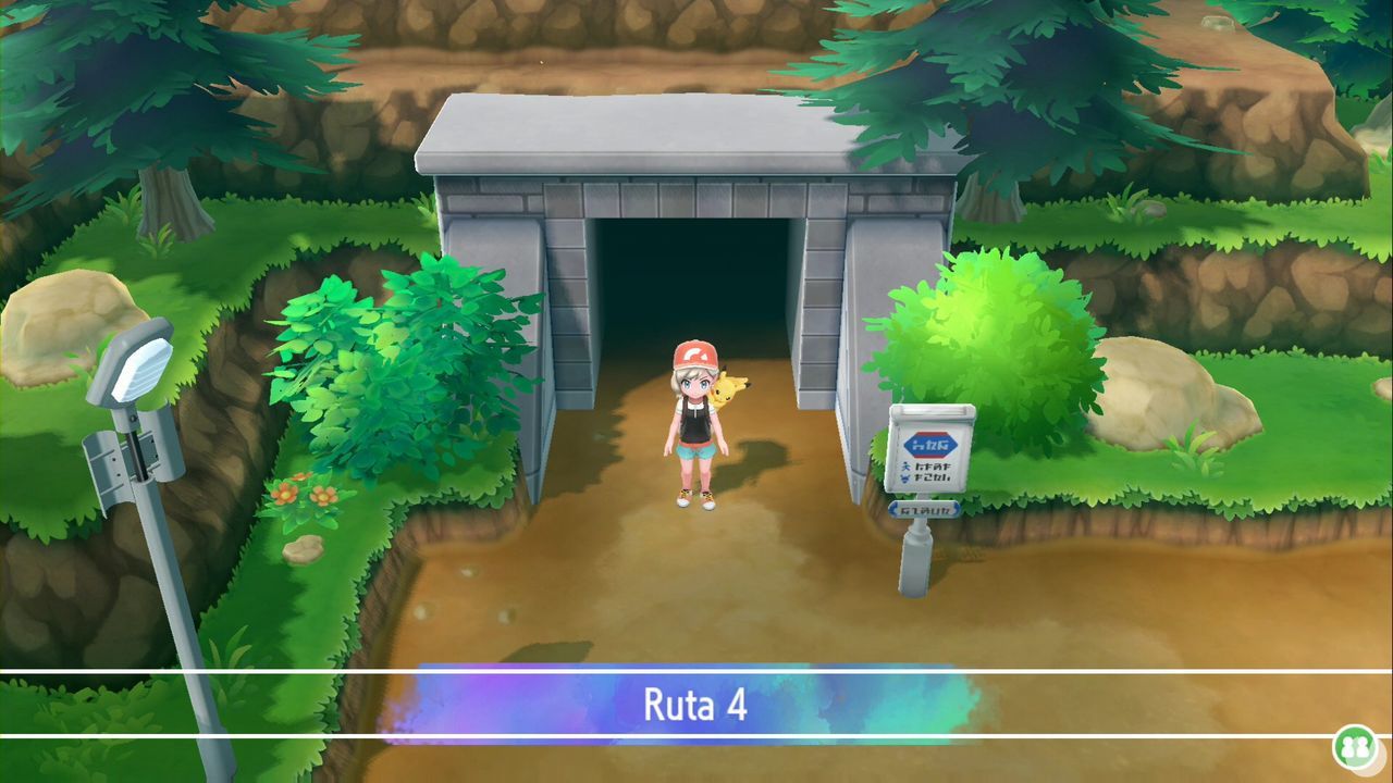 Ruta 4 en Pokémon Let's Go - Pokémon y secretos