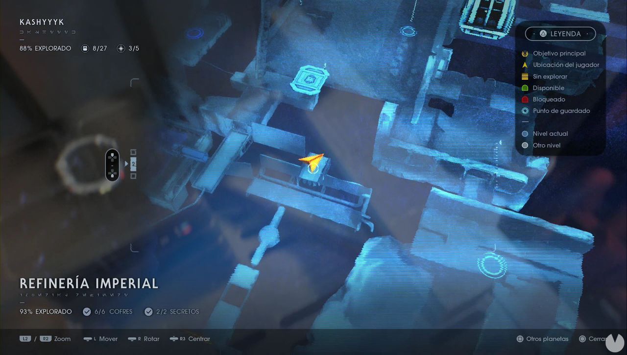 Todos los ecos en SW Jedi: Fallen Order - Localización