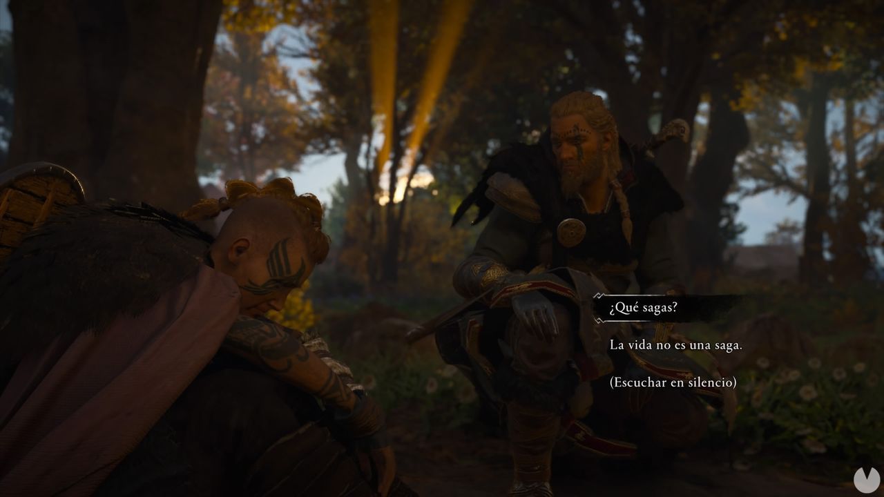 Pasando la antorcha al 100% en Assassin's Creed Valhalla