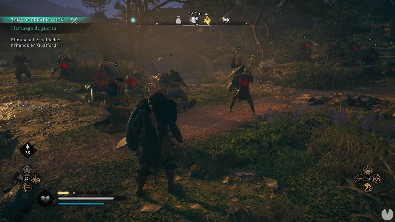 Hartazgo de guerra al 100% en Assassin's Creed Valhalla