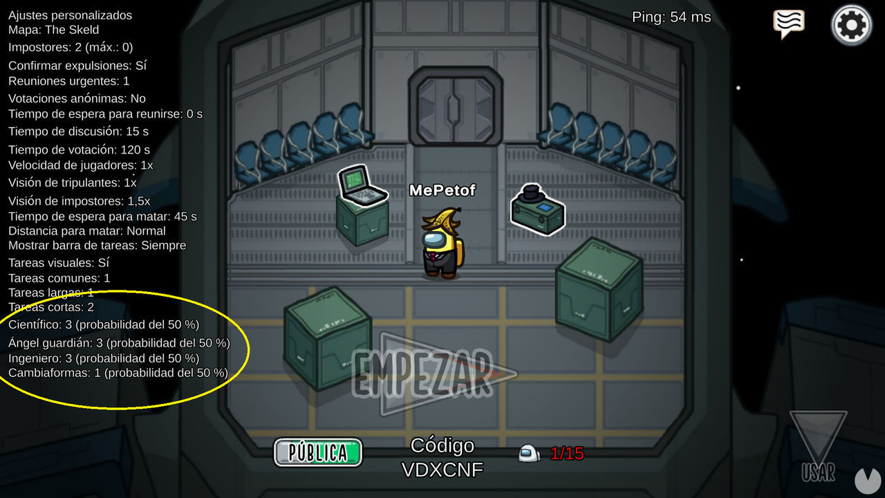 Roles en Among Us: Cuáles hay, cómo activarlos, características y consejos