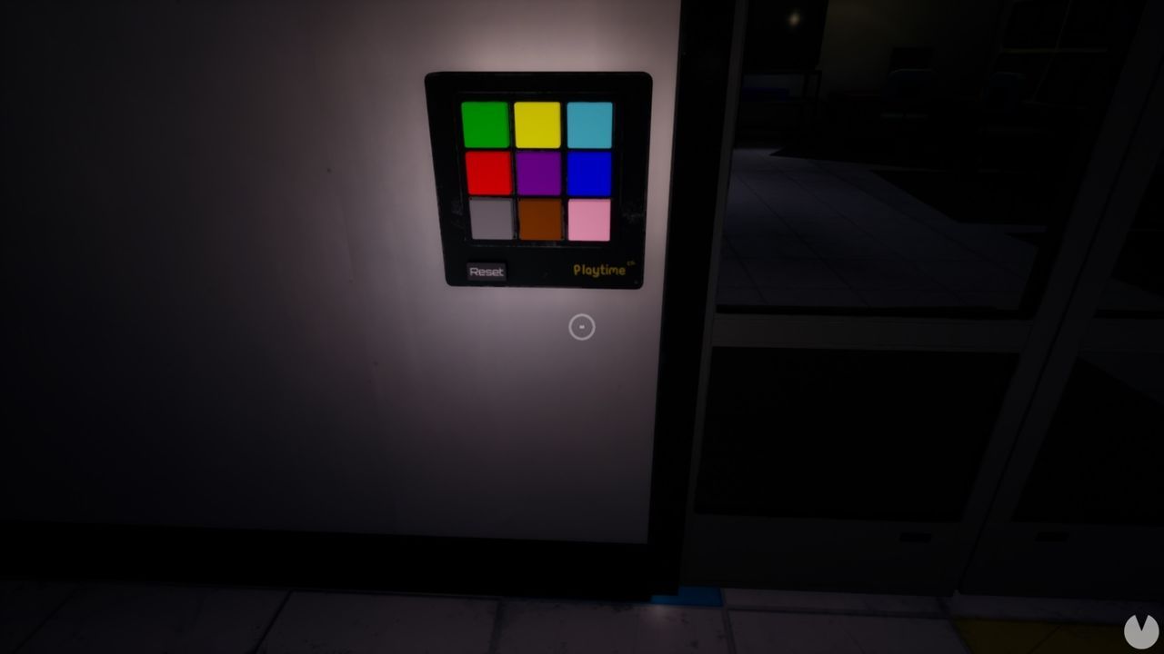 Poppy Playtime: puzzle del teclado de colores - Solución