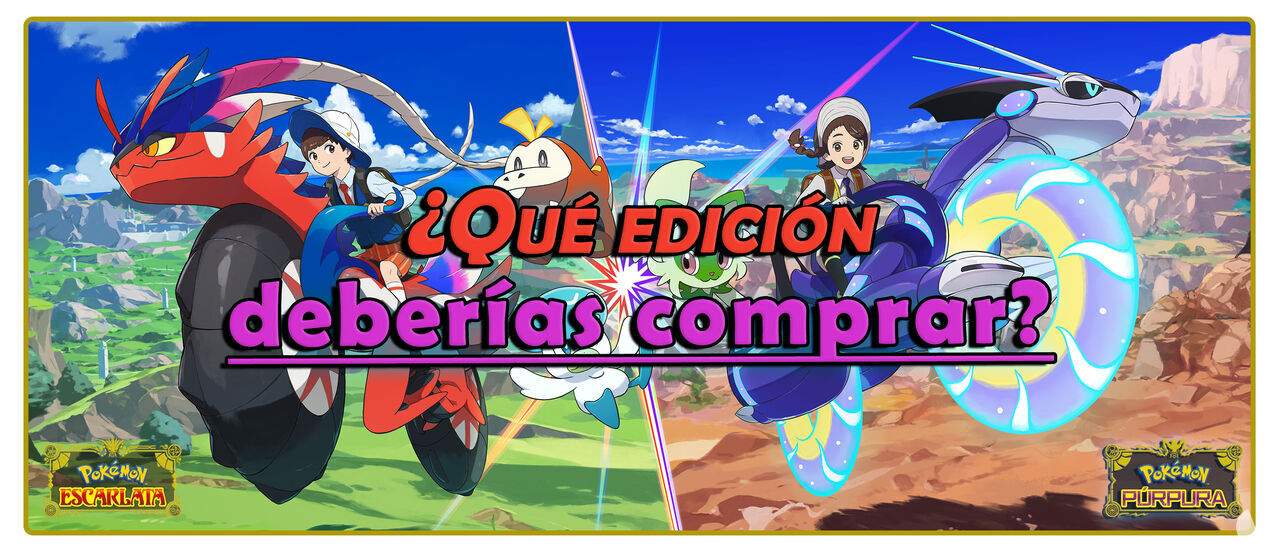 Pokémon Escarlata VS Púrpura: TODAS las diferencias entre versiones