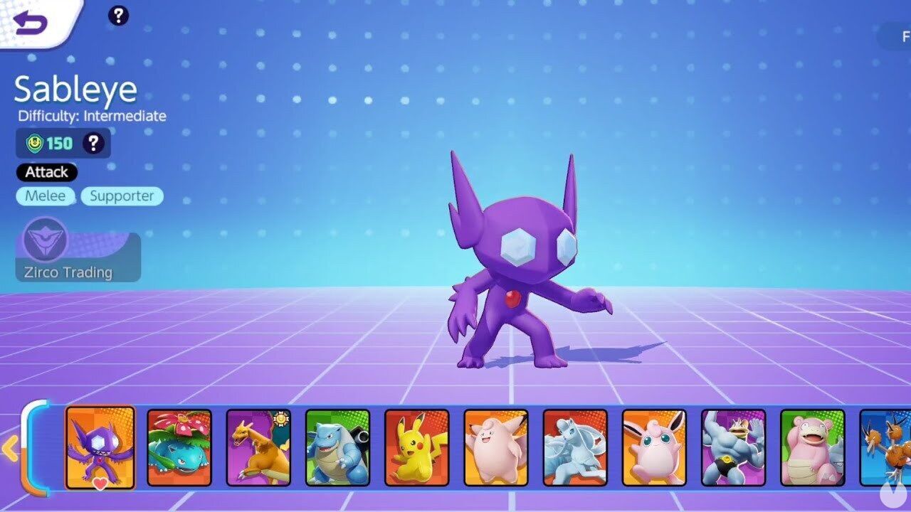Sableye en Pokémon Unite: Mejor build, objetos, ataques y consejos