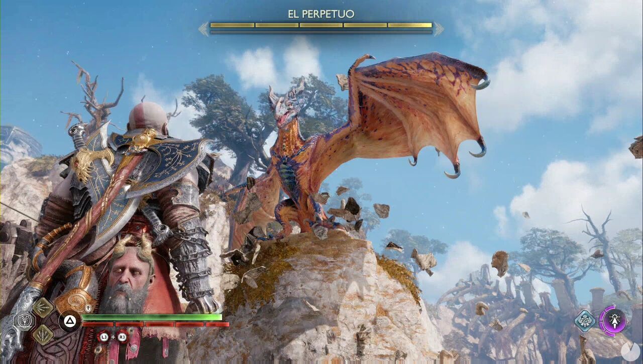 Dragón de piedra en God of War Ragnarok: ubicación y recompensas