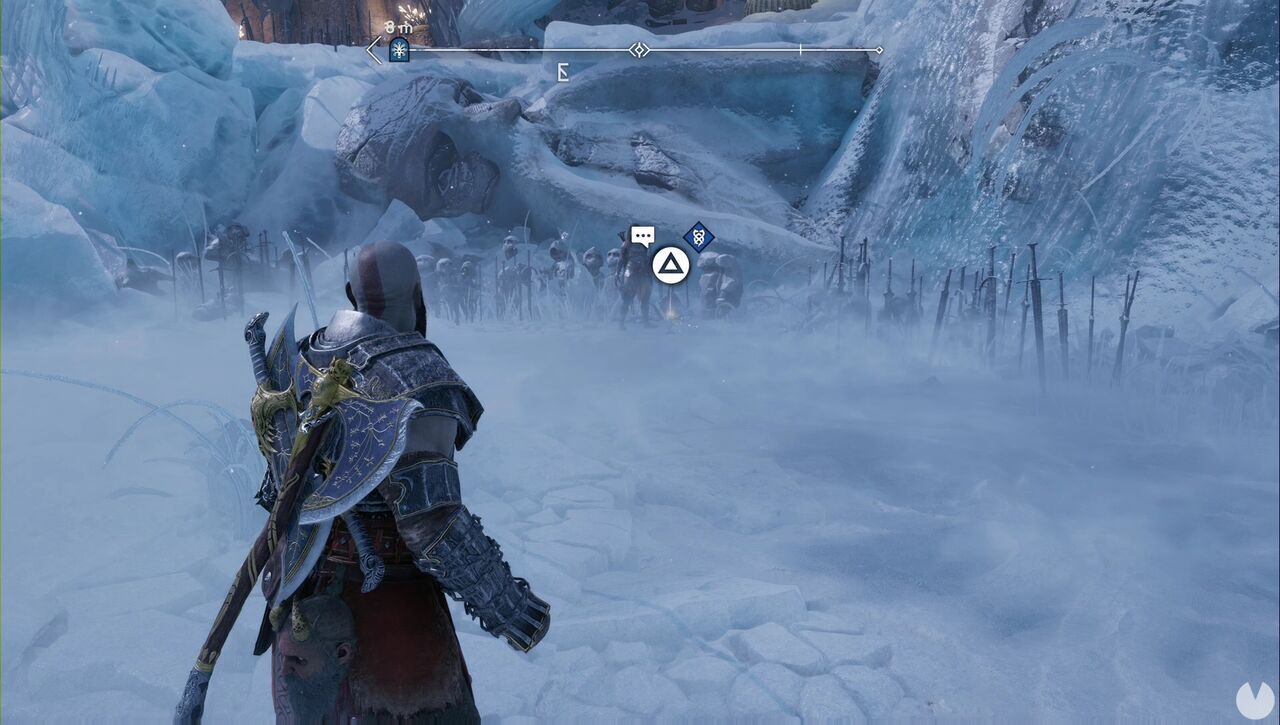 God of War Ragnarok: Nueve Reinos en flor, ubicación, solución y ...