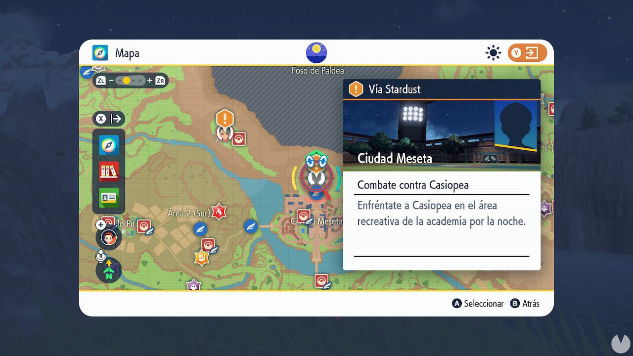 Vía Stardust y orden de bases del Team Star en Pokémon Escarlata y Púrpura