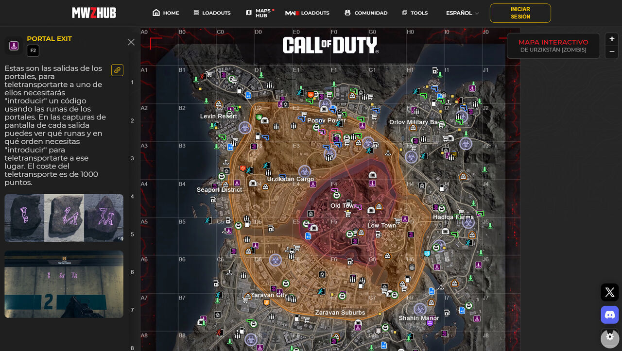 Mapa interactivo de Zombis en CoD Modern Warfare 3 (2023): Armas ...