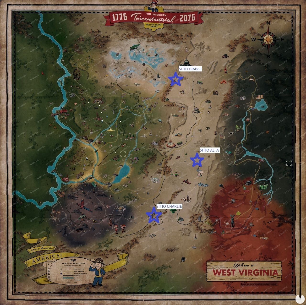 Bombas nucleares en Fallout 76: Cómo lanzarlas y códigos