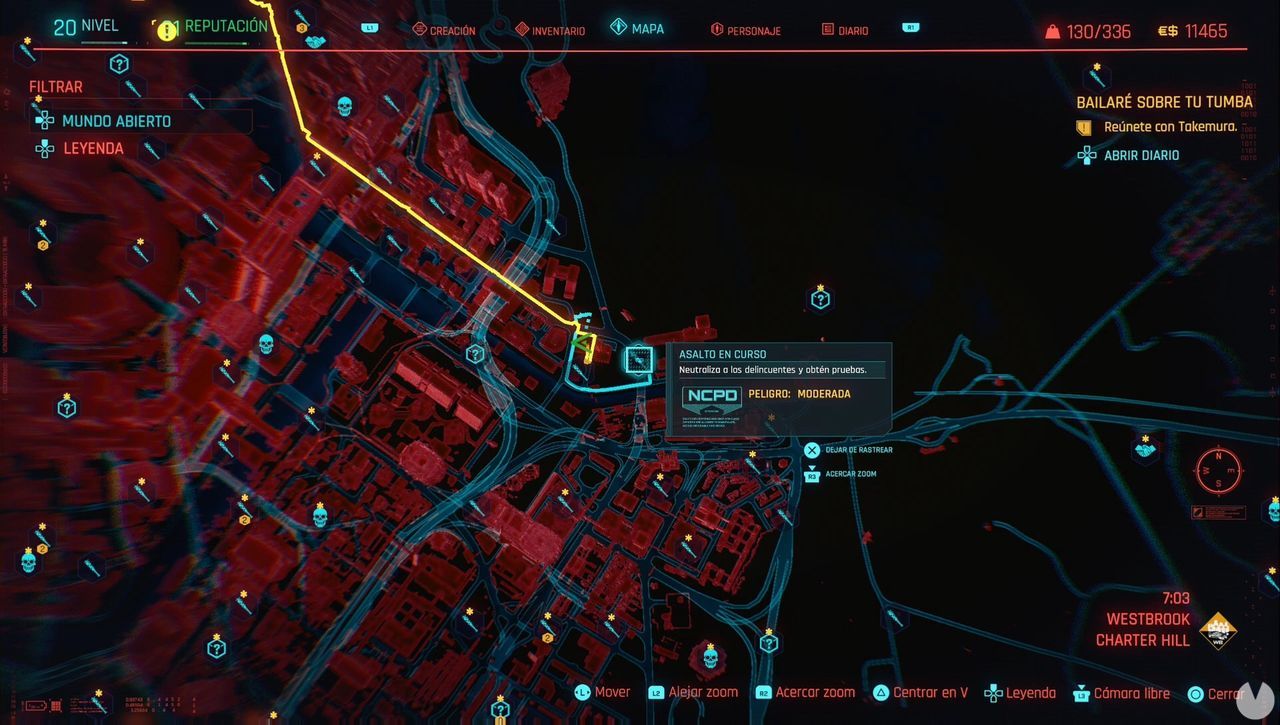 Cyberpunk 2077: TODOS los asaltos y cómo completarlos